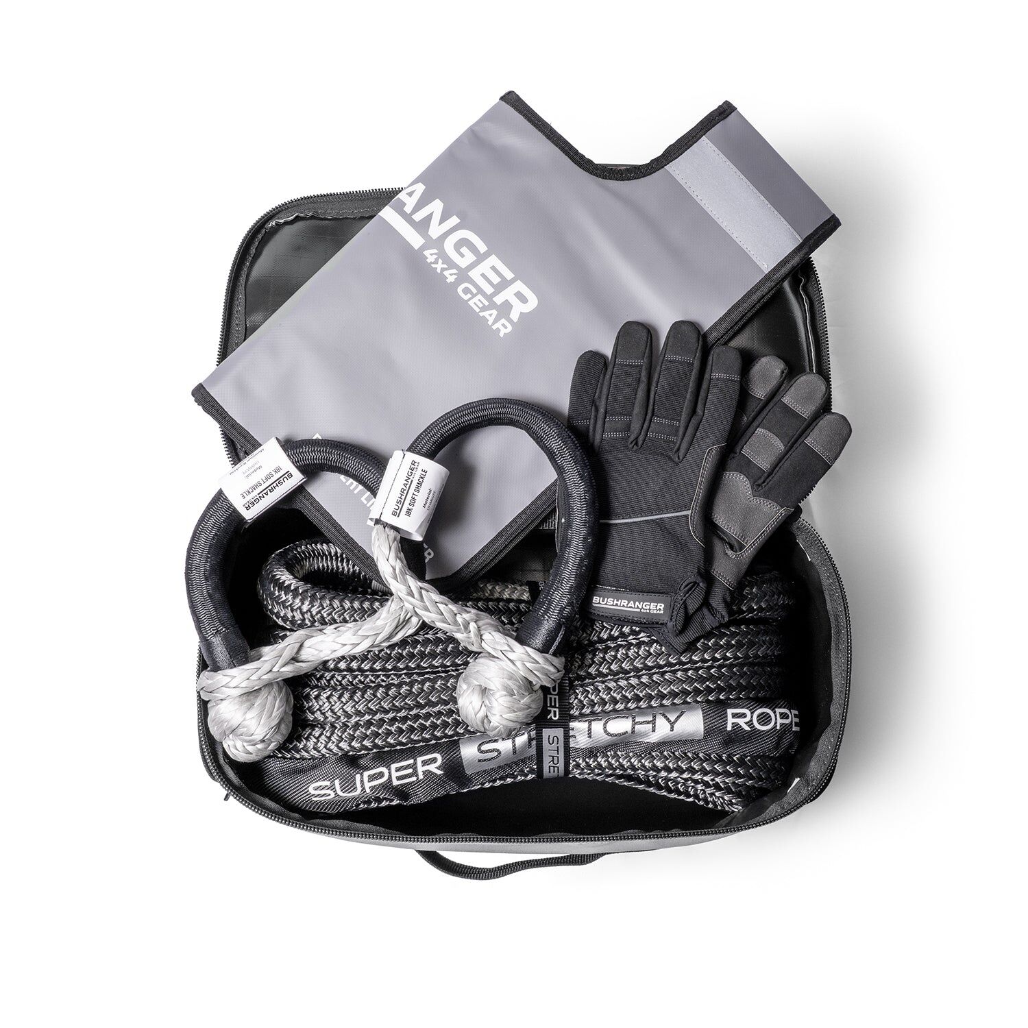 Rugged Outdoors | Bushranger Kinetic Recovery Kit - Heavy Duty