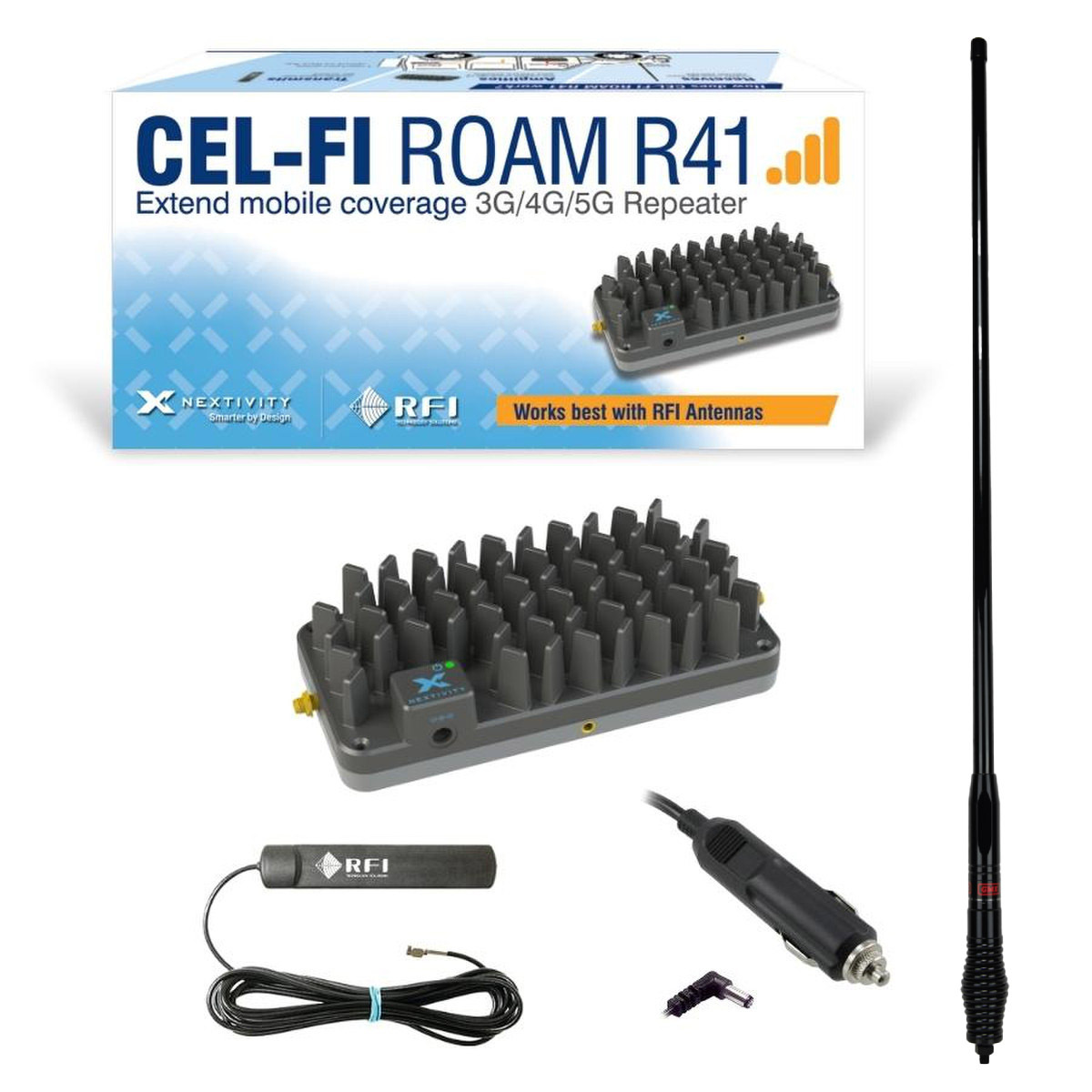 Rugged Outdoors | Cel-Fi Roam R41 3G/4G Mobile Signal Booster with GME ...
