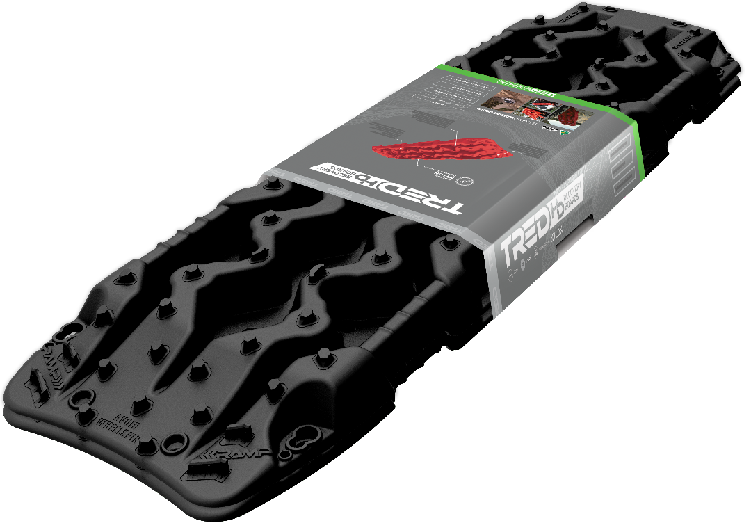 Rugged Outdoors | Tred HD Recovery Tracks - Black (Pair) - Tred Outdoors